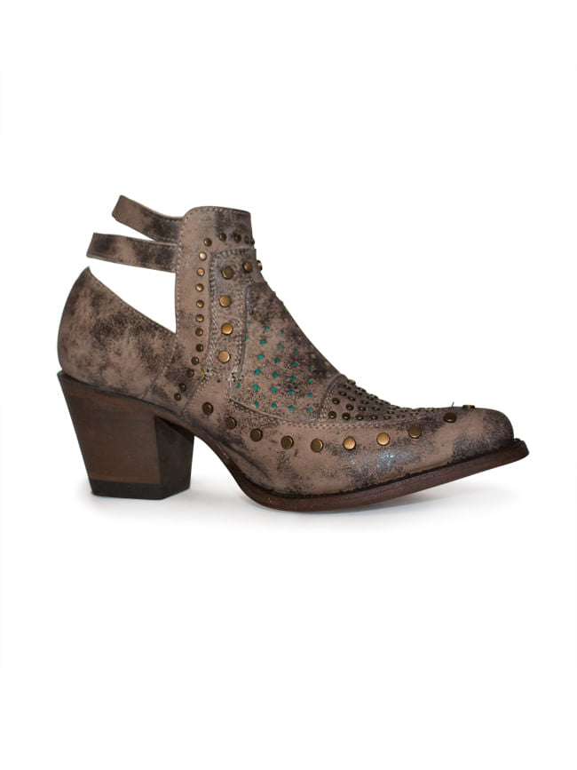 Ladies Corral Black Studs Mule – Texas Boot Company