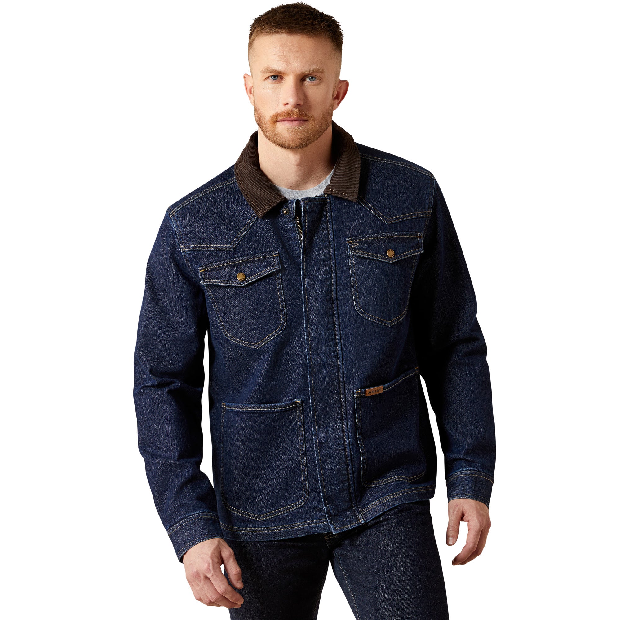 Ariat Mens Denim Chore Jacket – Texas Boot Company