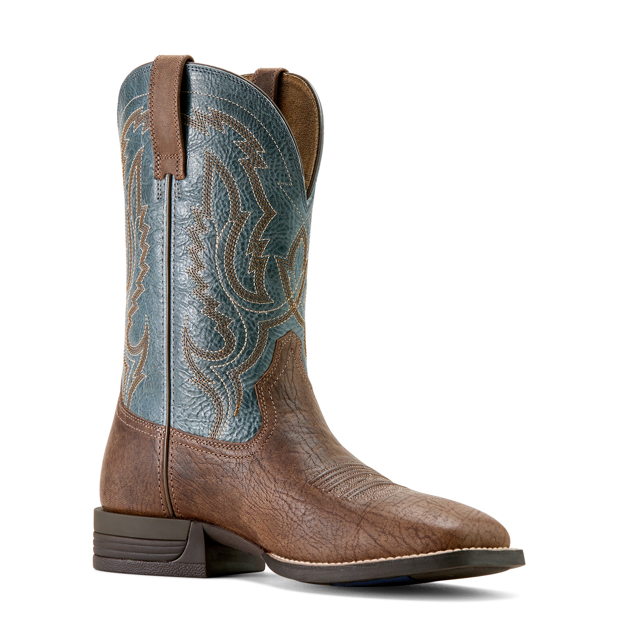 Ariat Mens Steadfast Wide Square Toe Cowboy Boots – Texas Boot Company