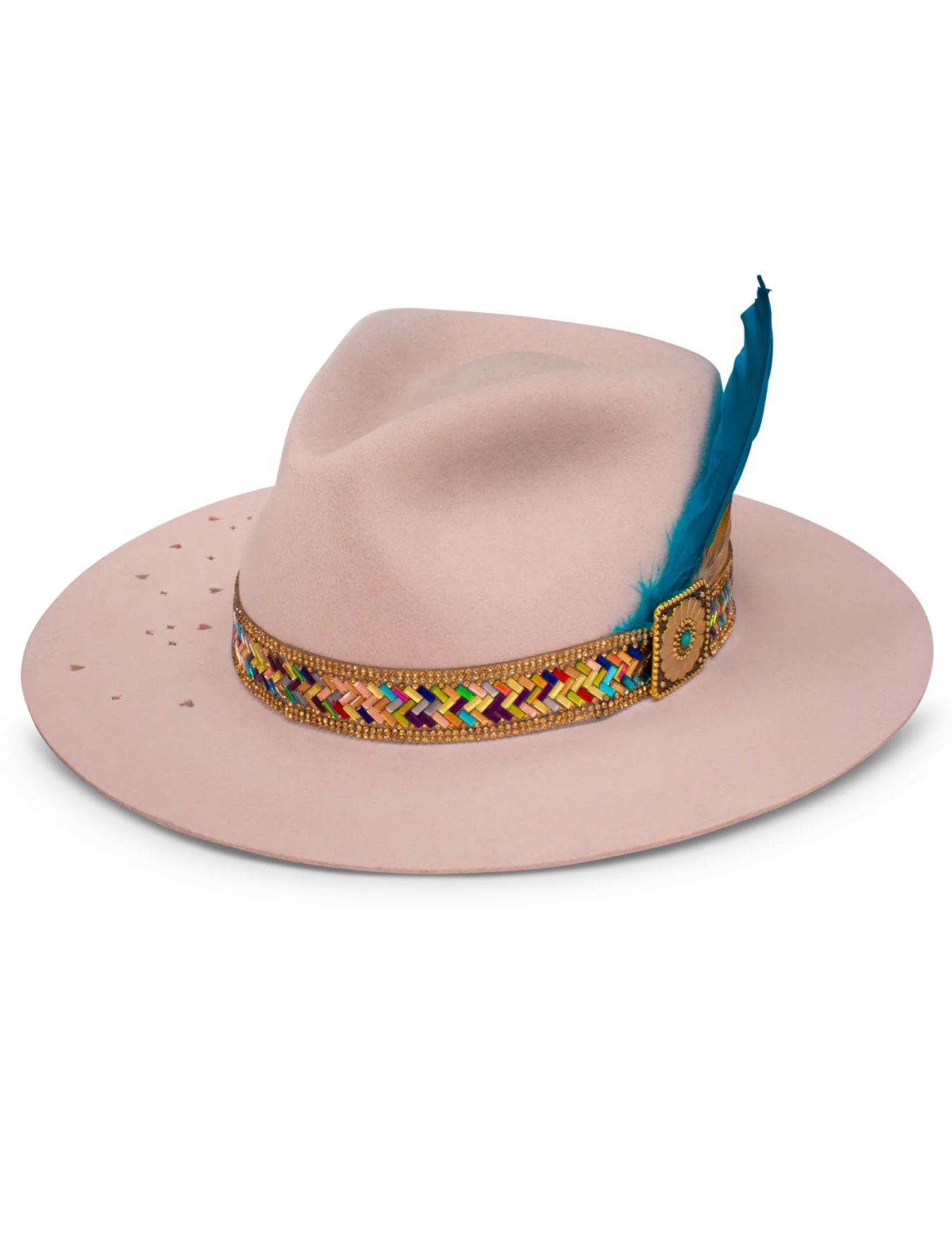 Charlie 1 Horse Hillbilly Hippie Powder Pink Fashion Hat – Texas Boot ...