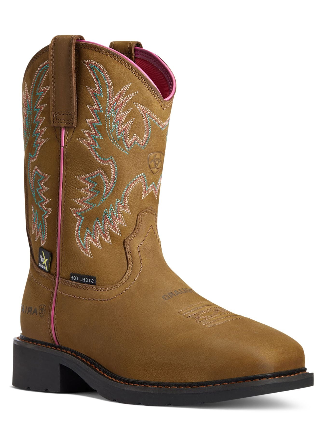 Ariat Womens Krista MetGuard Steel Toe Work Boot – Texas Boot Company